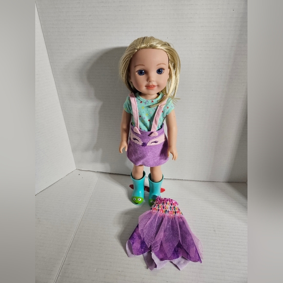 American Girl | Toys | American Girl Wellie Wishers Camille Doll Blonde ...